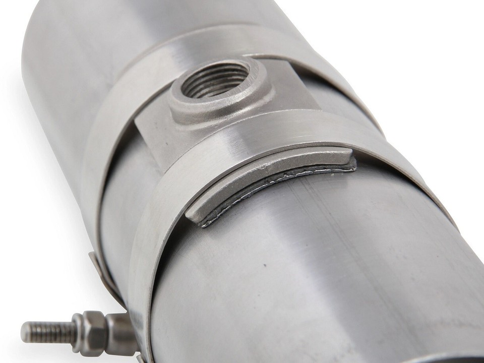 NEW HOOKER BLACKHEART OXYGEN SENSOR O2 BUNG 2.25" CLAMP-ON STYLE, NO ...