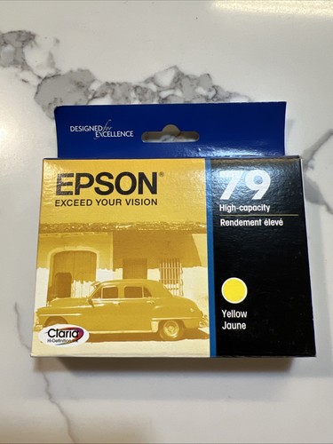 Epson 79 Ink Cartridge Yellow T079420 Artisan 1430 Stylus 1400 NIB ...