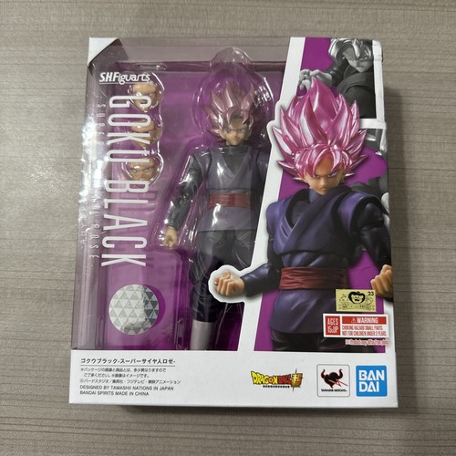 Original S.H. Figuarts Goku Black Super Saiyan Rose Action Figure ...