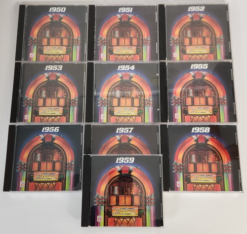 Time Life Your Hit Parade CD Lot of 19 1940s 50s 1950-1959 Original ...