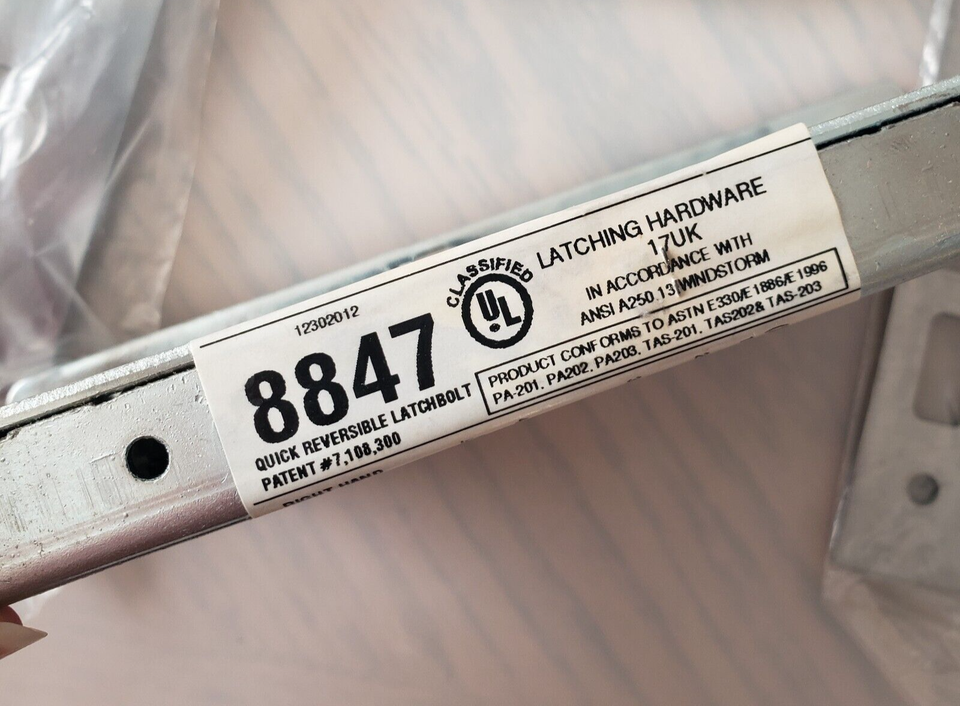 Lockset Yale 485027 8847FL RH AUR 626 Less CYL 8800 Mortise Heavy Duty ...