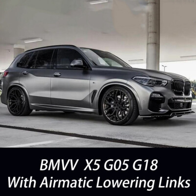 For 19+ BMW X5 X5M G05 G18 Adjustable Air Ride Suspension Lowering ...
