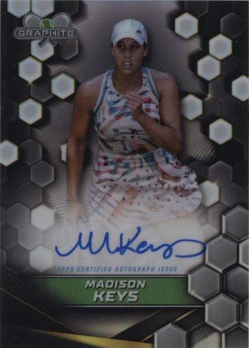 2024 Topps Graphite - Signatures Madison Keys #GS-MKS (AU) for sale ...