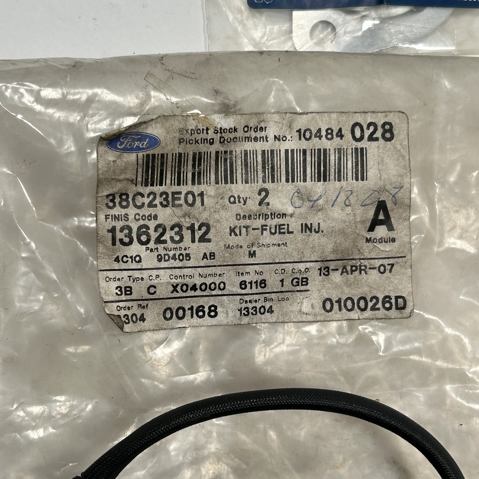 Genuine Ford Fiesta Mk4 TRANSIT Mk6 Fuel Injection Solenoid Kit 1362312 ...