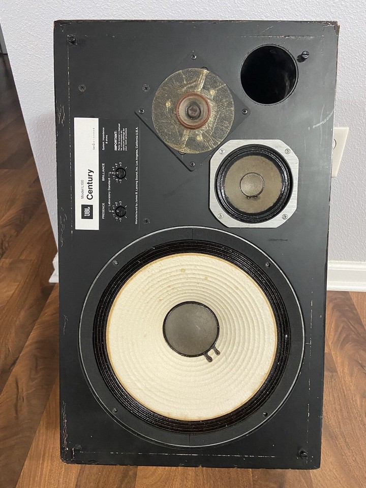 1 ) JBL CENTURY L-100 Vintage Speaker no grills ( Single ) | eBay