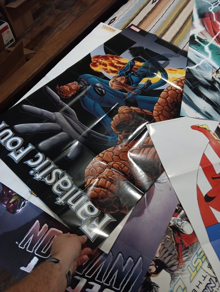 *LOT OF 11* VINTAGE 90s early 2000s DC comics & Marvel Super Hero movie ...