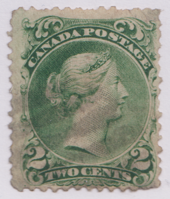 1868 SC#24A CANADA LARGE QUEEN 2 CENTS Cent Stamp F USED | eBay