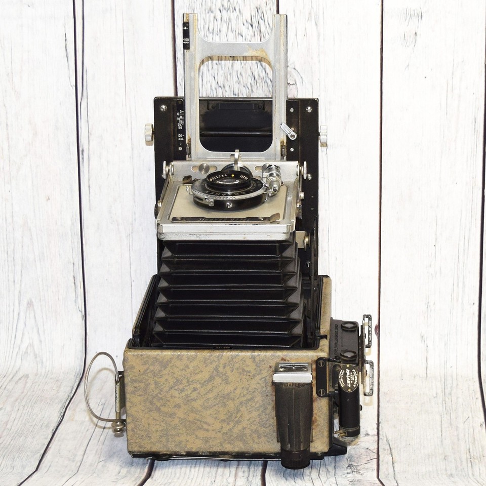 Graflex Speed Graphic 4x5 Press Camera Large Format Graflex f/4.5 127mm ...