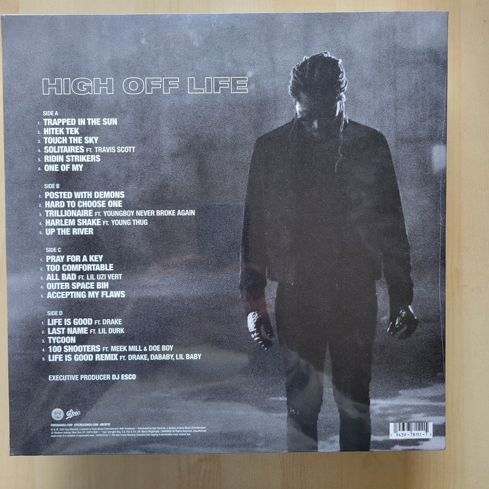 Future – High Off Life [New, US, 2020, 2LP, 12 Inch, Vinyl, Hip Hop ...