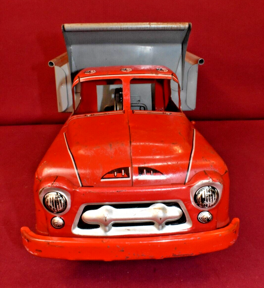 MARX Toys Vintage 50’s HYDRAULIC MECHANICAL ACTION DUMP TRUCK F76 ...