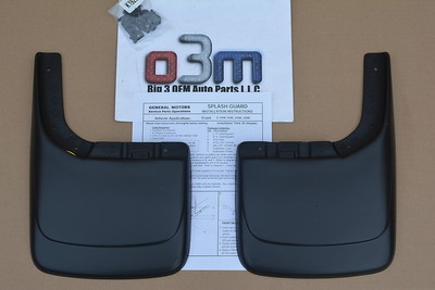 Chevrolet Express Van GMC Savana Front Molded Black Splash Guard new OE ...