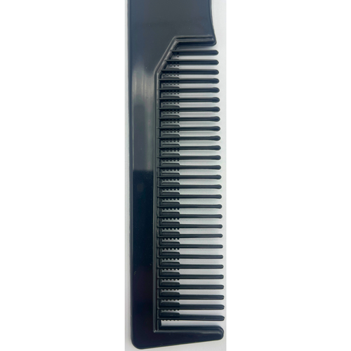 Black Lift Comb Professional Salon Style Dual Comb with Pick and Fine ...
