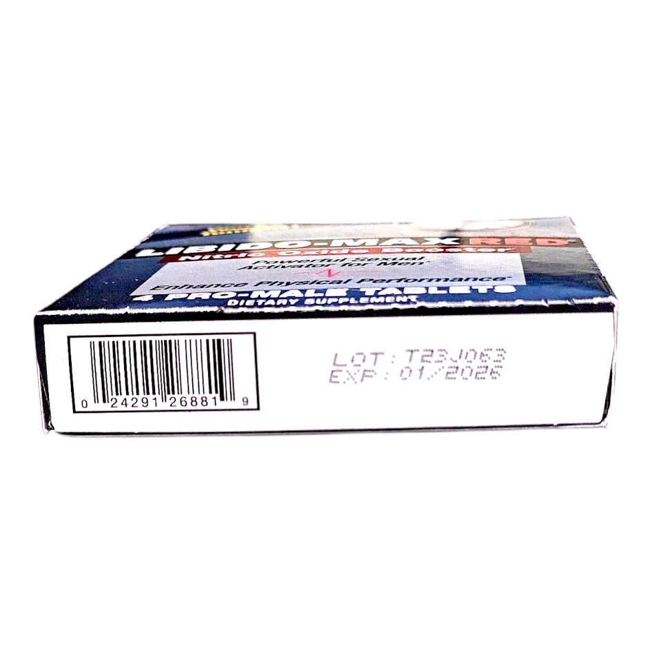96 TABLETS (24x4) Libido-Max Red Nitric Oxide Booster Powerful ...