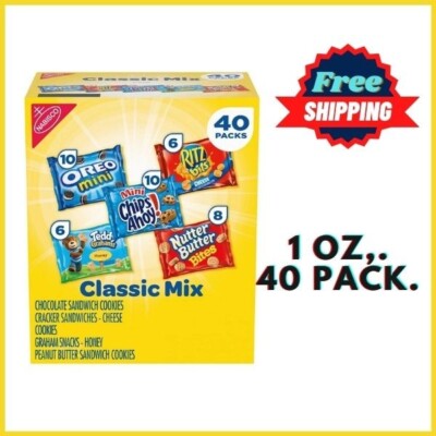 Nabisco Classic Mix Variety Pack (1 Oz,. 40 pk.) Free Shipping | eBay