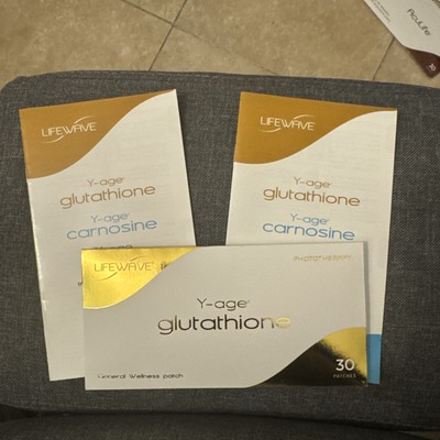 LifeWave Y-age Glutathione Phototherapy 30Patc - Exp 12/26 FREE ...