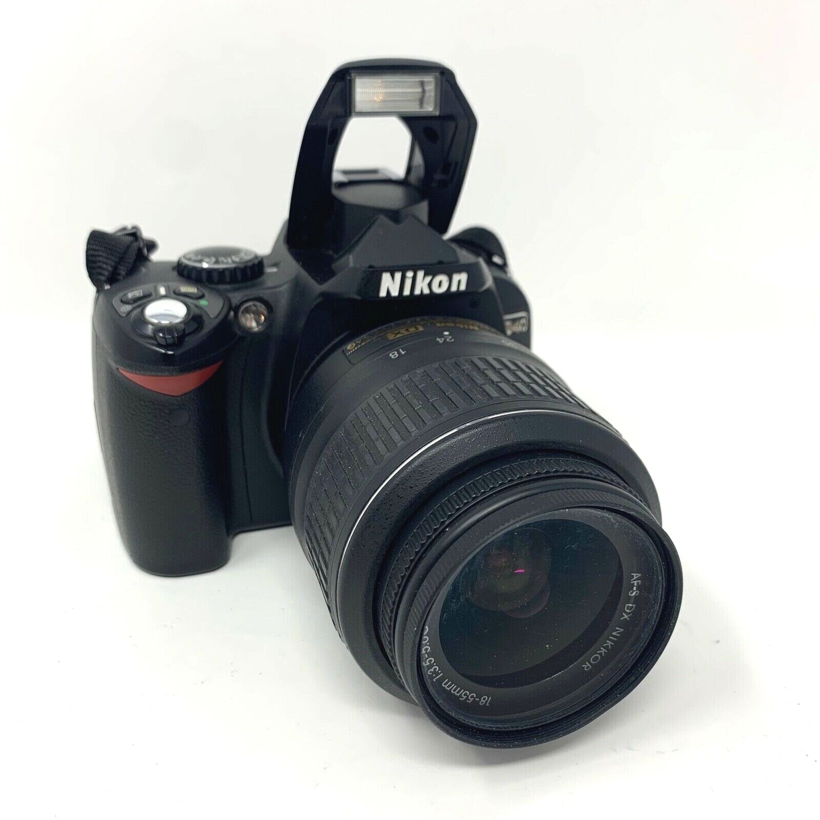 NEAR MINT Nikon D40 SLR Digital Camera BUNDLE w/Nikkor DX/Charger/32GB ...