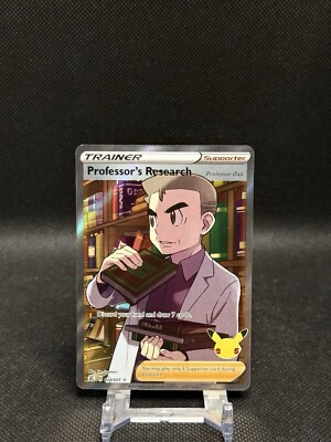 Pokemon Card TCG - Professor's Research 024/025 Full Art Trainer ...