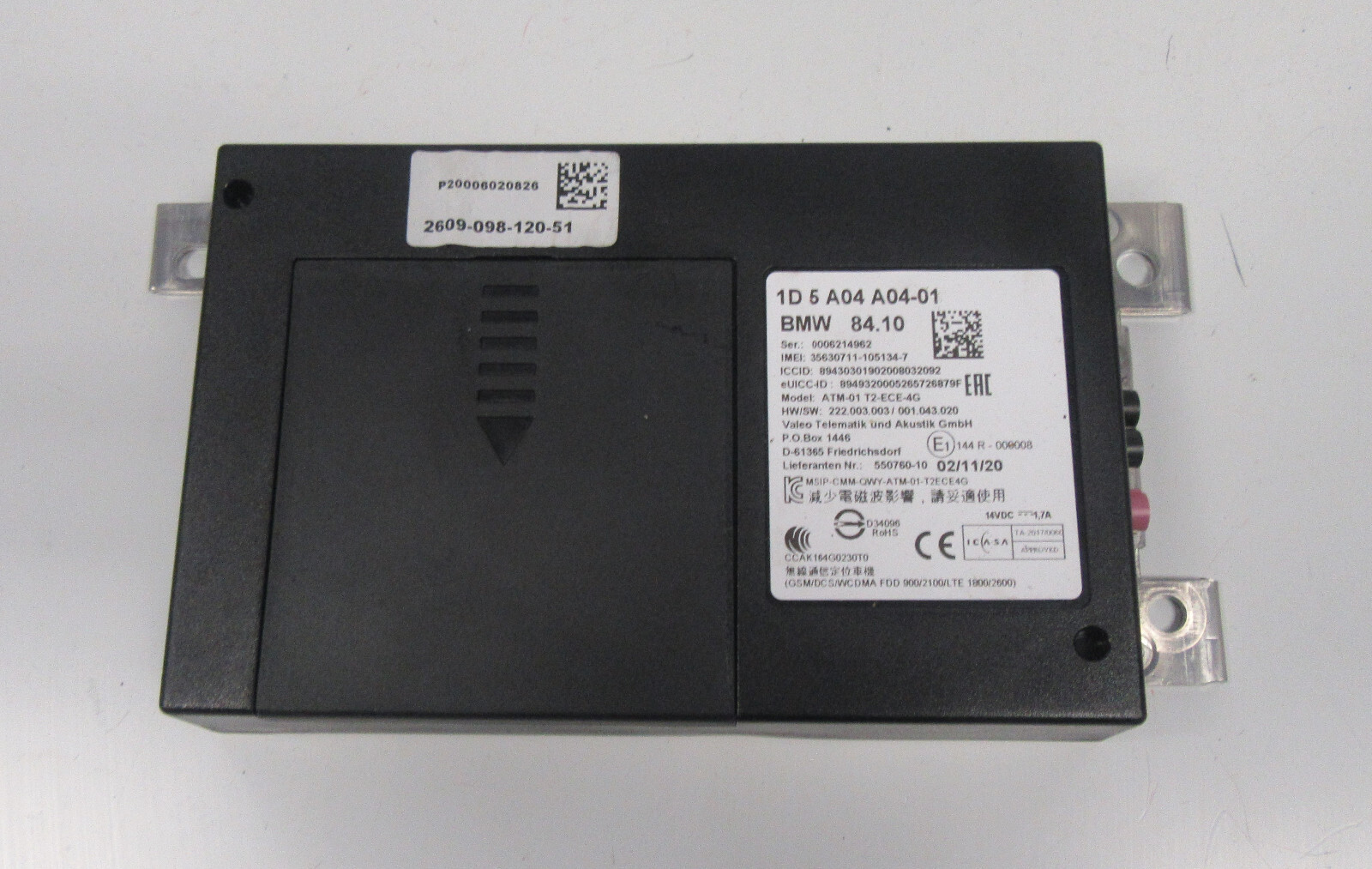 Genuine Used MINI Telematics Bluetooth Module for F54 F55 F56 F57 F60 ...