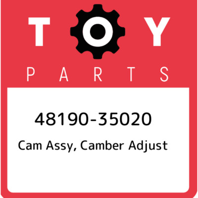 48190-35020 Toyota Cam assy, camber adjust 4819035020, New Genuine OEM ...