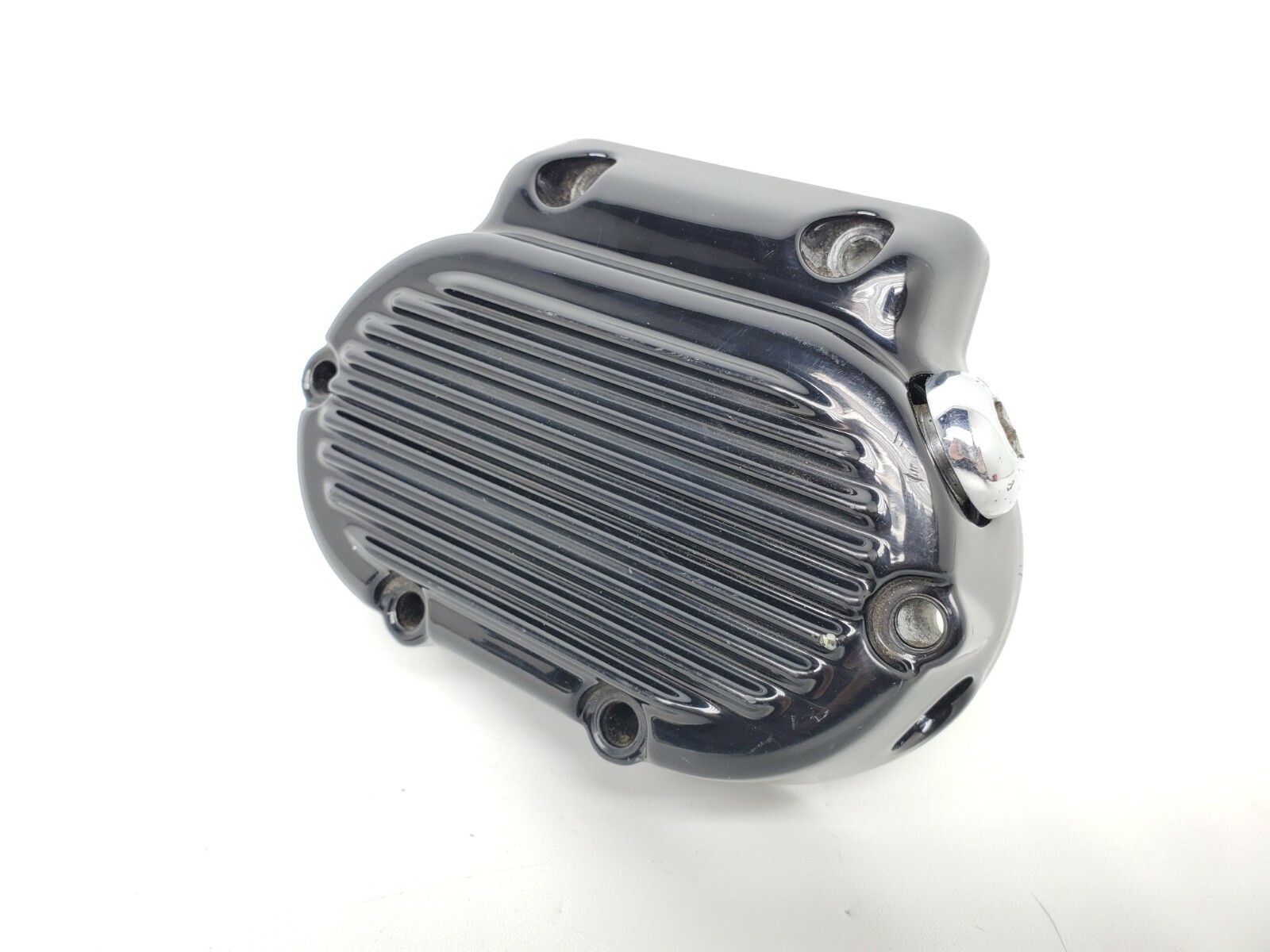 87-97 HARLEY DYNA FXR FATBOY HERITAGE 5 SPEED TRANS SIDE COVER GLOSS ...