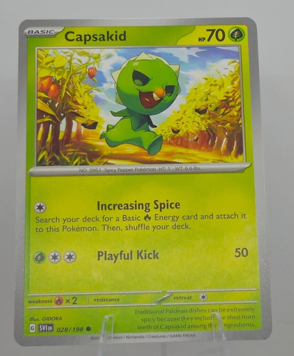 Capsakid - SV1 - SV01: Scarlet & Violet - 28/198 - Pokemon | eBay