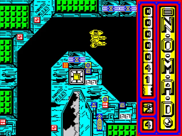 Sinclair ZX Spectrum 48K Gioco - N.O.M.A.D. - Ocean - Testato E ...