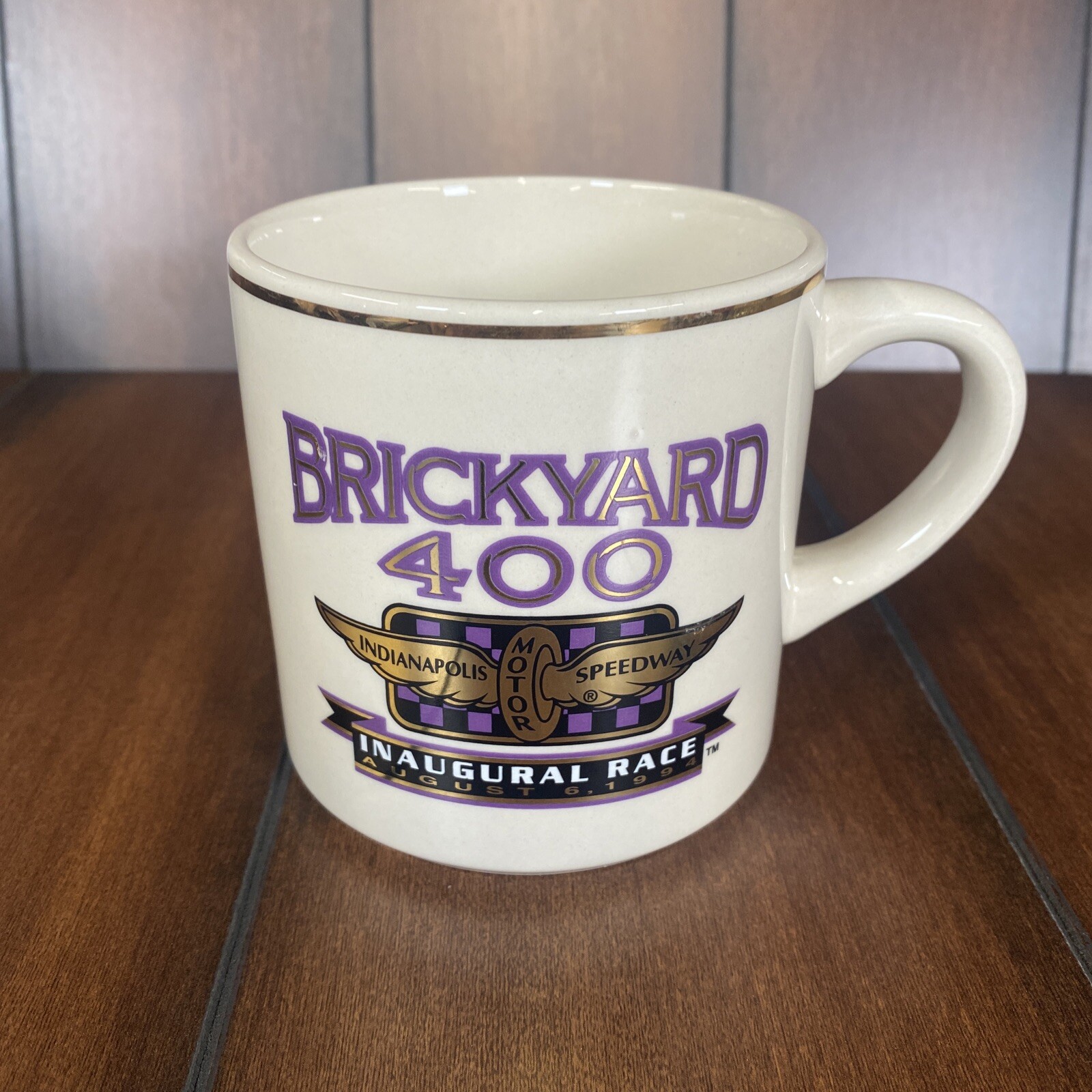 1994~Brickyard 400~AUGUST 6~Inaugural Race~COFFEE MUG~Racing~NASCAR | eBay