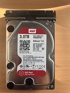 Western Digital Red 3TB NAS Hard Drive, WD30EFRX | eBay