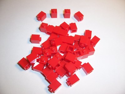 LEGO - 1x1 RED BRICKS - (50 pieces) - BRAND NEW! | eBay