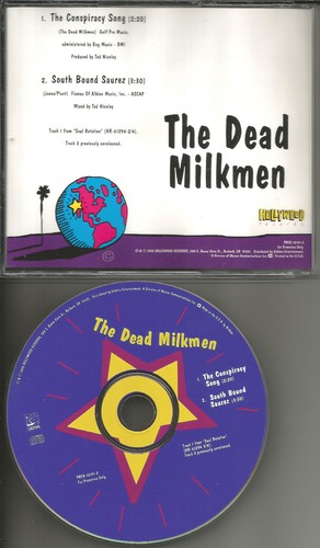DEAD MILKMEN The Conspiracy Song w/ RARE UNRELEASED TRK PROMO DJ CD ...