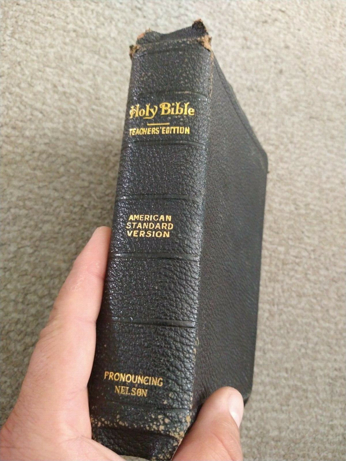 ASV Holy Bible 1901 American Standard Version Vintage Antique | eBay