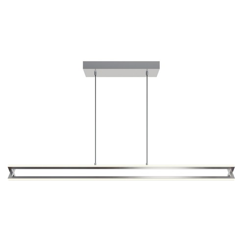 AFX Lighting CSSP0448L30D1 Cass 48"W LED Linear Chandelier - Nickel ...