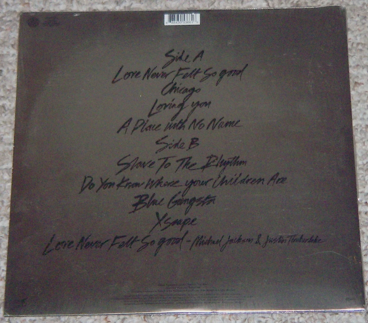 Xscape Michael Jackson Album Cover