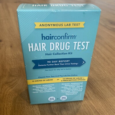 HairConfirm Hair Drug Test - Hair Collection Test Kit 895330002998 | eBay