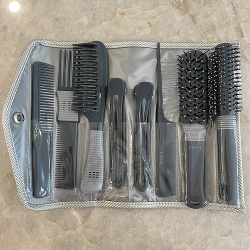 Rare Avon Techniques Styling Tool Kit Tri-Nutriv Formula 1998 -NEW- 8 ...