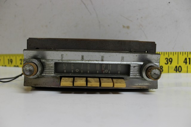 OEM Ford FoMoCo AM Car Radio Bendix with Bezel 94BF-330847 1959 (877 ...