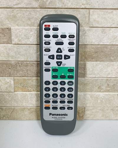 Panasonic Audio System Remote Control EUR646493 Tested Works Great! | eBay