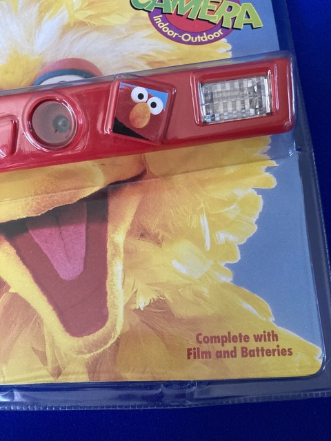 Vintage 1998 Sesame Street Elmo 110 Flash Camera Model S-100 for sale ...