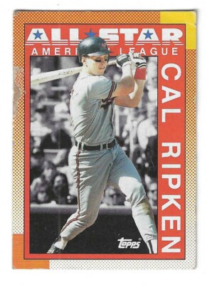 1990 Topps #388 Cal Ripken Jr., AS, LL baseball trading card | eBay