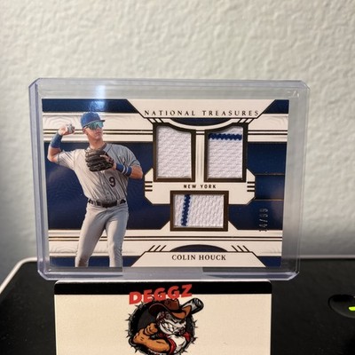 2024 Panini National Treasures Colin Houck Triple Patch Relic 14/99🔥🔥 ...