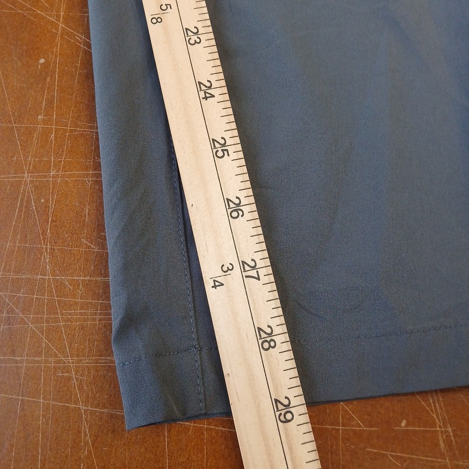 Fabletics Golf Pants Mens Large Onyx Gray The Only Pant Classic Fit ...