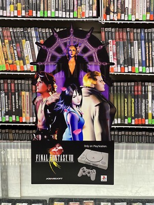 Final Fantasy VIII 8 Countertop Standee 662248999043| eBay