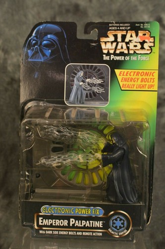 Kenner 1997 Star Wars POTF Electronic Power FX Emperor Palpatine w/FREE ...