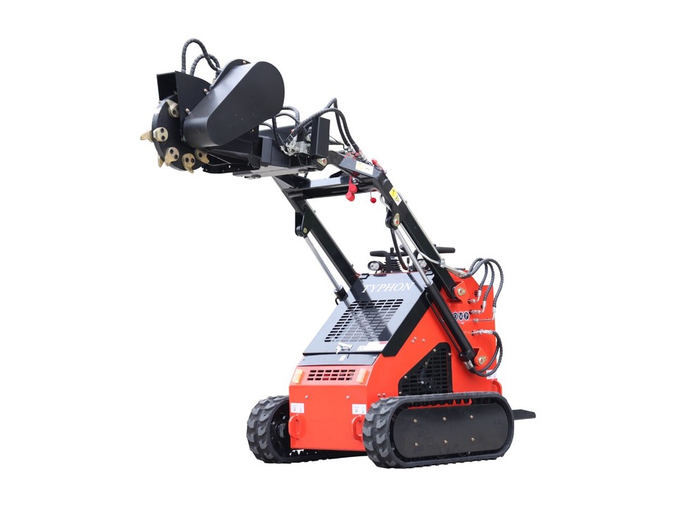 New 1,800lbs Mini SkidSteer Loader 23HP Gas EPA B&S Engine Multiple ...