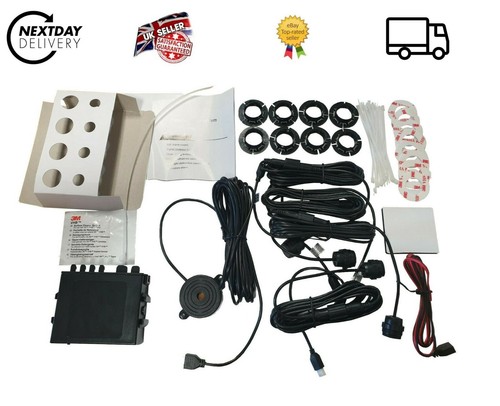 Rear Parking Sensor Kit - FLUSH FIT - OEM quality - Renault Clio Megane ...
