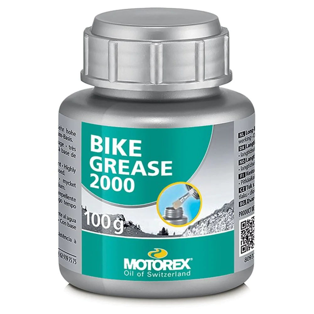 New MOTOREX Bike Grease 2000 100g Tube with application Brush MBG100 ...