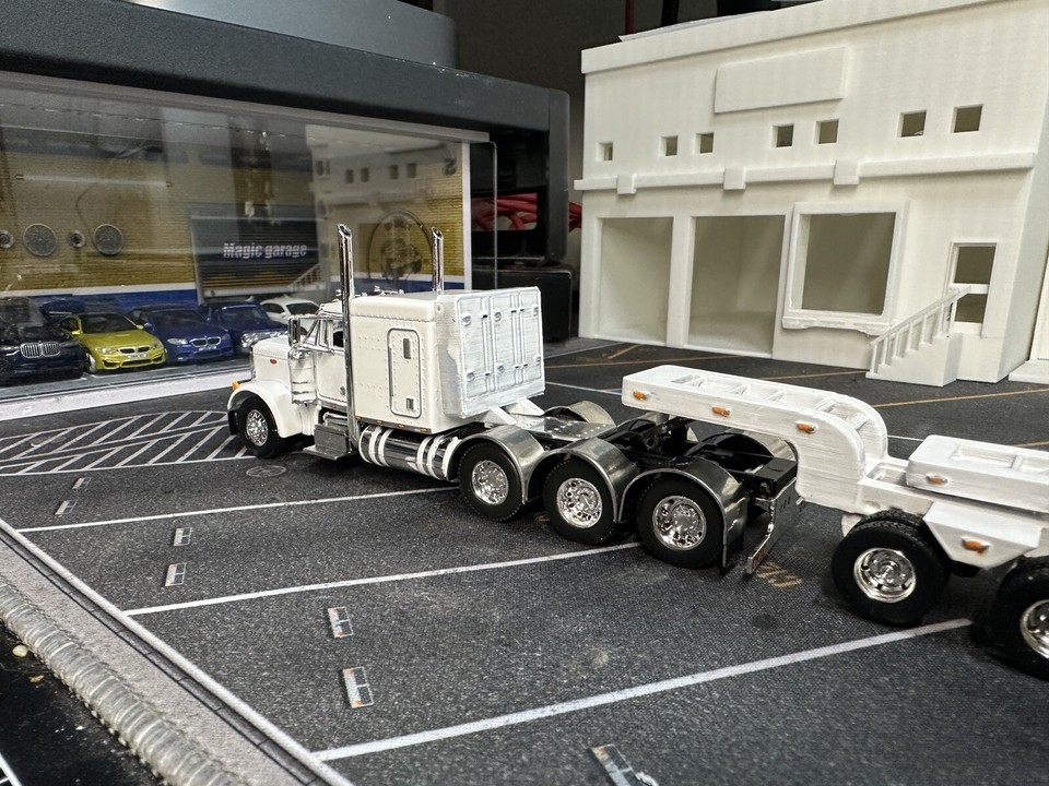 1/64 For DCP Trucks 15 Axle custom made Heavy Haul trailer and ...