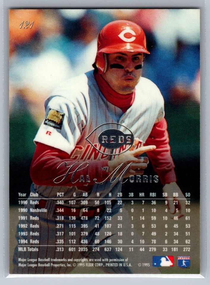 Hal Morris 1995 Flair BASEBALL #121 Cincinnati Reds | eBay