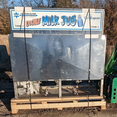 Calf Star Double Milk Cooling Tanks - New - Has damage, see below | eBay