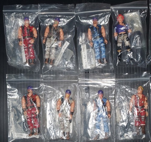 2004 HASBRO GI JOE ARAH COBRA DREADHEADS DREADNOK RAMPAGE ZARANA OTIS ...